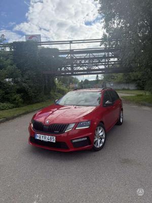 Sarkans Skoda Octavia 2019 Viļņa, ar dzinēja tilpumu 1.97 L un nobraukumu 243 tūkst. km par 12000 €, foto  vietnē AUTOMOTO.COM.LV