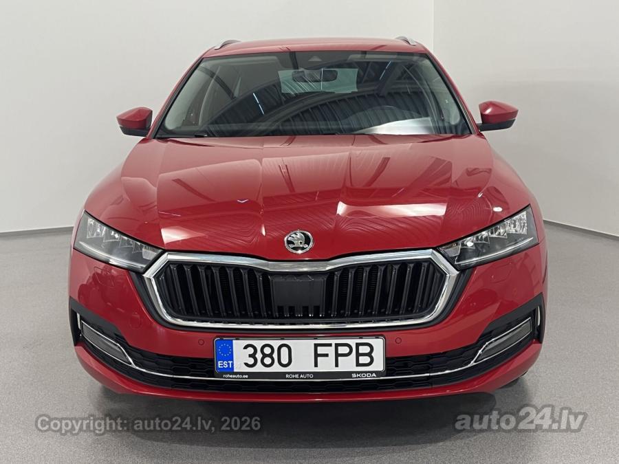 Sarkans Skoda Octavia 2021 Tallina, ar dzinēja tilpumu 1.50 L un nobraukumu 127 tūkst. km par 15800 €, foto 3 vietnē AUTOMOTO.COM.LV