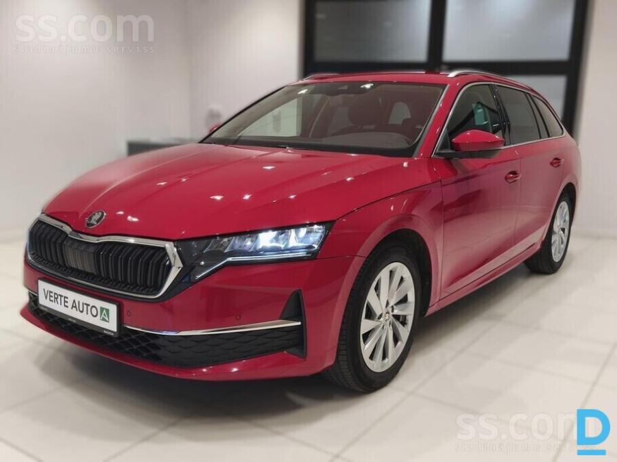 Sarkans Skoda Octavia 2025 Rīga, ar dzinēja tilpumu 1.50 L un nobraukumu 35 tūkst. km par 25990 €, foto 3 vietnē AUTOMOTO.COM.LV