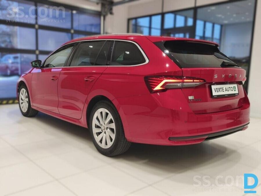 Sarkans Skoda Octavia 2025 Rīga, ar dzinēja tilpumu 1.50 L un nobraukumu 35 tūkst. km par 25990 €, foto 5 vietnē AUTOMOTO.COM.LV