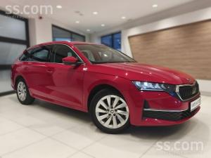 Red Skoda Octavia 2025 in Riga, with an engine capacity of 1.50 L and mileage of 41 thousand km for 23490 €, photo  on AUTOMOTO.COM.LV