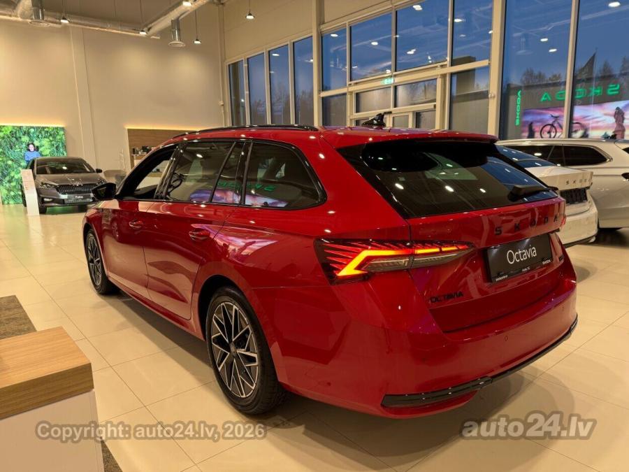 Sarkans Skoda Octavia 2026 Paide, ar dzinēja tilpumu 0.00 L un nobraukumu 4 tūkst. km par 30570 €, foto 4 vietnē AUTOMOTO.COM.LV