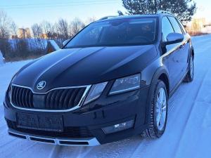 Melns Skoda Octavia Scout 2019 Alīta, ar dzinēja tilpumu 2.00 L un nobraukumu 260 tūkst. km par 12800 €, foto  vietnē AUTOMOTO.COM.LV