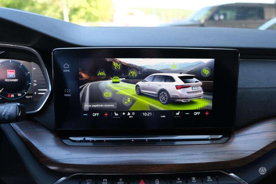 Melns Skoda Octavia Scout 2023 Viļņa, ar dzinēja tilpumu 1.97 L un nobraukumu 171 tūkst. km par 20900 €, foto 16 vietnē AUTOMOTO.COM.LV