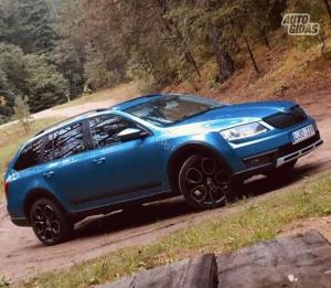 Zils Skoda Octavia Scout 2015 Viļņa, ar dzinēja tilpumu 2.00 L un nobraukumu 250 tūkst. km par 10300 €, foto  vietnē AUTOMOTO.COM.LV