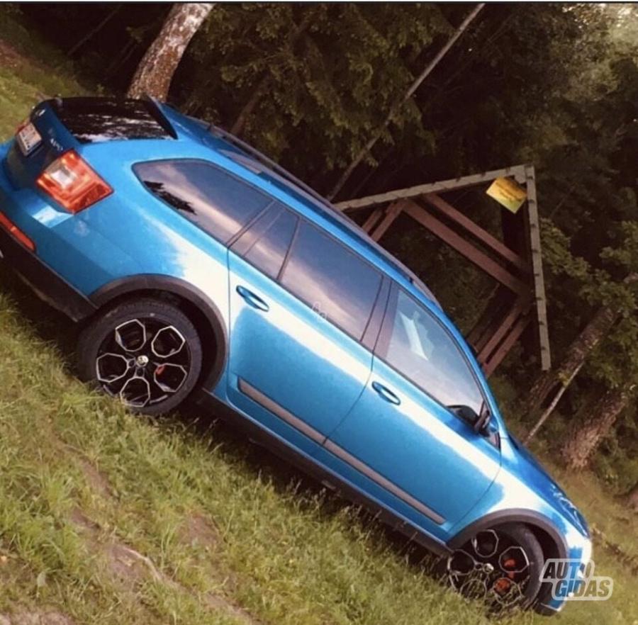 Zils Skoda Octavia Scout 2015 Viļņa, ar dzinēja tilpumu 2.00 L un nobraukumu 250 tūkst. km par 10300 €, foto 4 vietnē AUTOMOTO.COM.LV