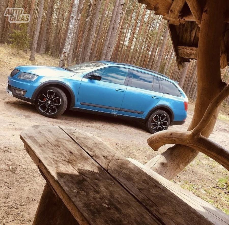 Zils Skoda Octavia Scout 2015 Viļņa, ar dzinēja tilpumu 2.00 L un nobraukumu 250 tūkst. km par 10300 €, foto 5 vietnē AUTOMOTO.COM.LV