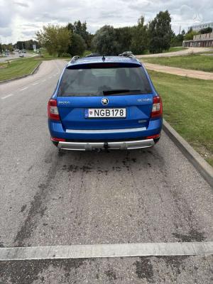 Zils Skoda Octavia Scout 2015 Utena, ar dzinēja tilpumu 2.00 L un nobraukumu 176 tūkst. km par 6990 €, foto 4 vietnē AUTOMOTO.COM.LV