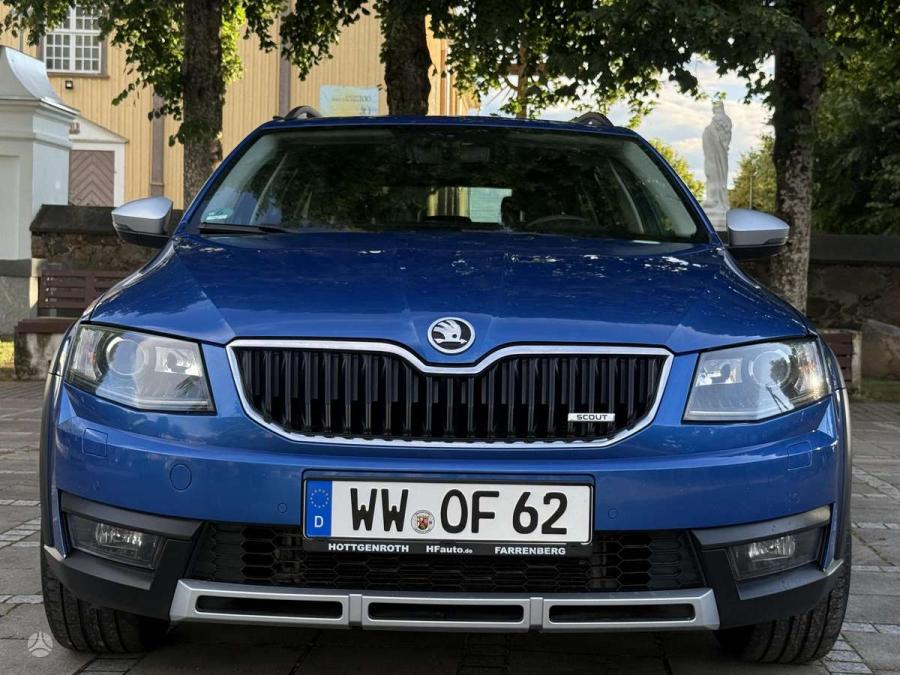 Zils Skoda Octavia Scout 2016 Kauņa, ar dzinēja tilpumu 2.00 L un nobraukumu 281 tūkst. km par 8999 €, foto 6 vietnē AUTOMOTO.COM.LV