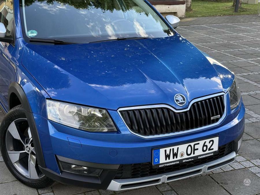 Zils Skoda Octavia Scout 2016 Kauņa, ar dzinēja tilpumu 2.00 L un nobraukumu 281 tūkst. km par 8999 €, foto 8 vietnē AUTOMOTO.COM.LV