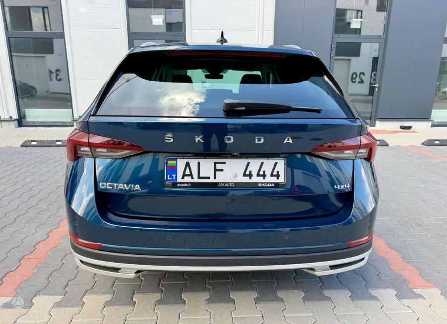 Zils Skoda Octavia Scout 2022 Viļņa, ar dzinēja tilpumu 2.00 L un nobraukumu 229 tūkst. km par 17850 €, foto 8 vietnē AUTOMOTO.COM.LV