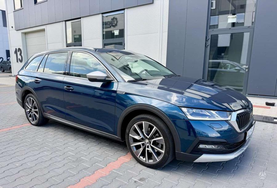 Zils Skoda Octavia Scout 2022 Viļņa, ar dzinēja tilpumu 2.00 L un nobraukumu 229 tūkst. km par 17850 €, foto 11 vietnē AUTOMOTO.COM.LV