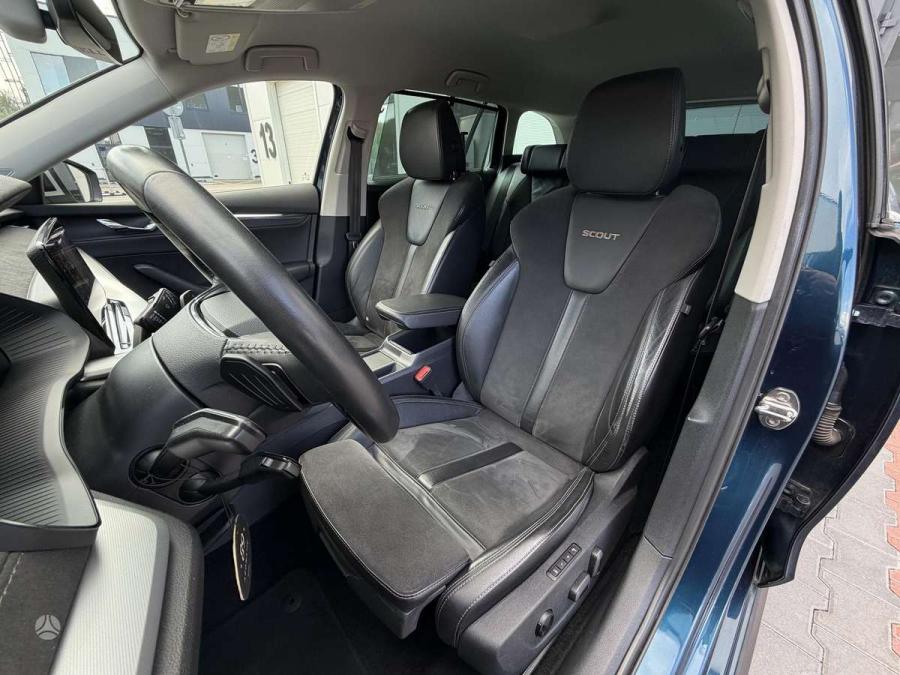 Zils Skoda Octavia Scout 2022 Viļņa, ar dzinēja tilpumu 2.00 L un nobraukumu 229 tūkst. km par 17850 €, foto 14 vietnē AUTOMOTO.COM.LV