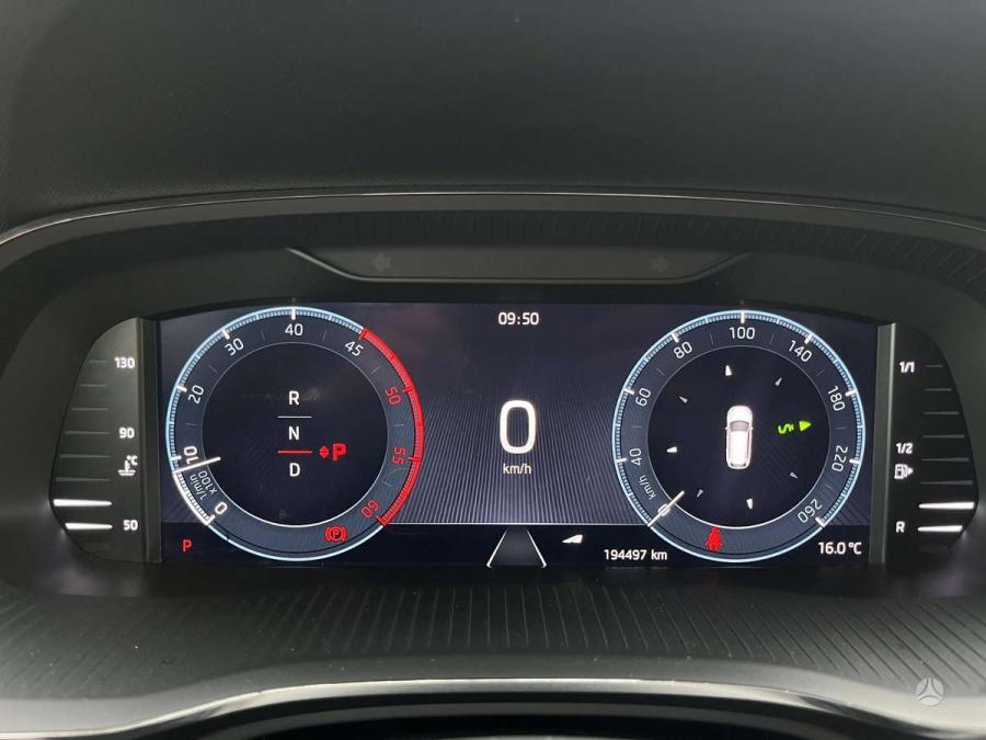 Синий Шкода Октавия Скаут 2023 в Вильнюс, объемом двигателя 1.97 л и пробегом 195 тыс. км за 18850 €, фото 19 на AUTOMOTO.COM.LV