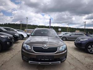 Brūns Skoda Octavia Scout 2015 Viļņa, ar dzinēja tilpumu 2.00 L un nobraukumu 256 tūkst. km par 9650 €, foto 3 vietnē AUTOMOTO.COM.LV