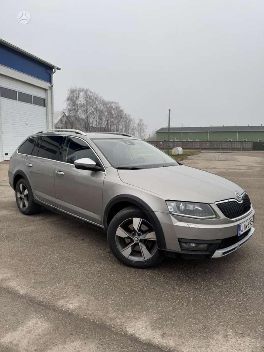 Brūns Skoda Octavia Scout 2016 Kauņa, ar dzinēja tilpumu 2.00 L un nobraukumu 270 tūkst. km par 8800 €, foto 1 vietnē AUTOMOTO.COM.LV