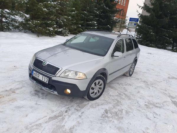 Pelēks Skoda Octavia Scout 2008 Vilkaviškis, ar dzinēja tilpumu 2.00 L un nobraukumu 330 tūkst. km par 1700 €, foto 1 vietnē AUTOMOTO.COM.LV