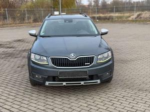 Grey Skoda Octavia Scout 2016 in Marijampole, with an engine capacity of 1.97 L and mileage of 310 thousand km for 6700 €, photo 8 on AUTOMOTO.COM.LV