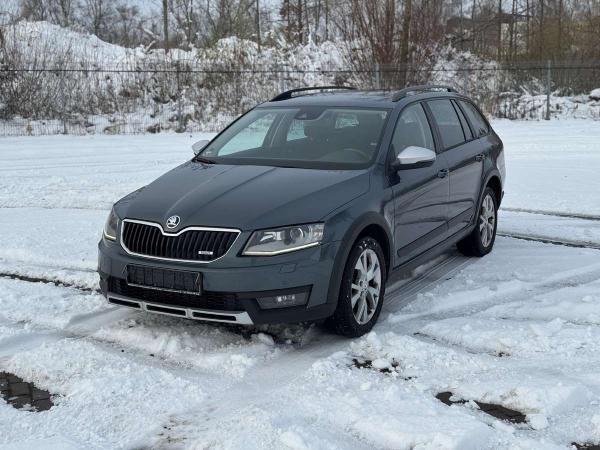 Pelēks Skoda Octavia Scout 2016 Marijampole, ar dzinēja tilpumu 1.97 L un nobraukumu 310 tūkst. km par 6600 €, foto 1 vietnē AUTOMOTO.COM.LV