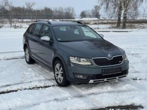Grey Skoda Octavia Scout 2016 in Marijampole, with an engine capacity of 1.97 L and mileage of 310 thousand km for 6600 €, photo 7 on AUTOMOTO.COM.LV
