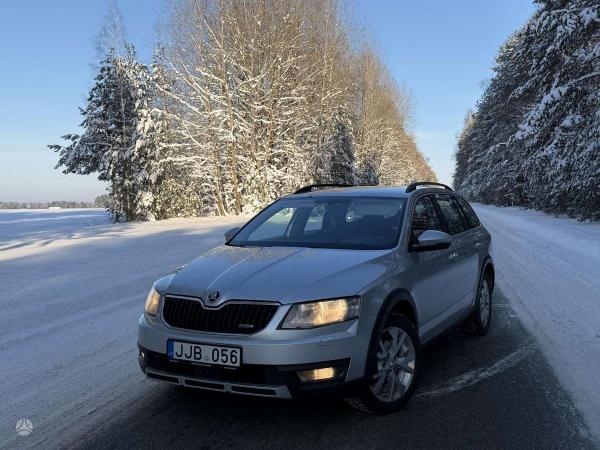 Серый Шкода Октавия Скаут 2016 в Шальчининкай, объемом двигателя 2.00 л и пробегом 400 тыс. км за 6150 €, фото 2 на AUTOMOTO.COM.LV