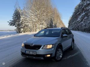 Серый Шкода Октавия Скаут 2016 в Шальчининкай, объемом двигателя 2.00 л и пробегом 400 тыс. км за 6150 €, фото 2 на AUTOMOTO.COM.LV