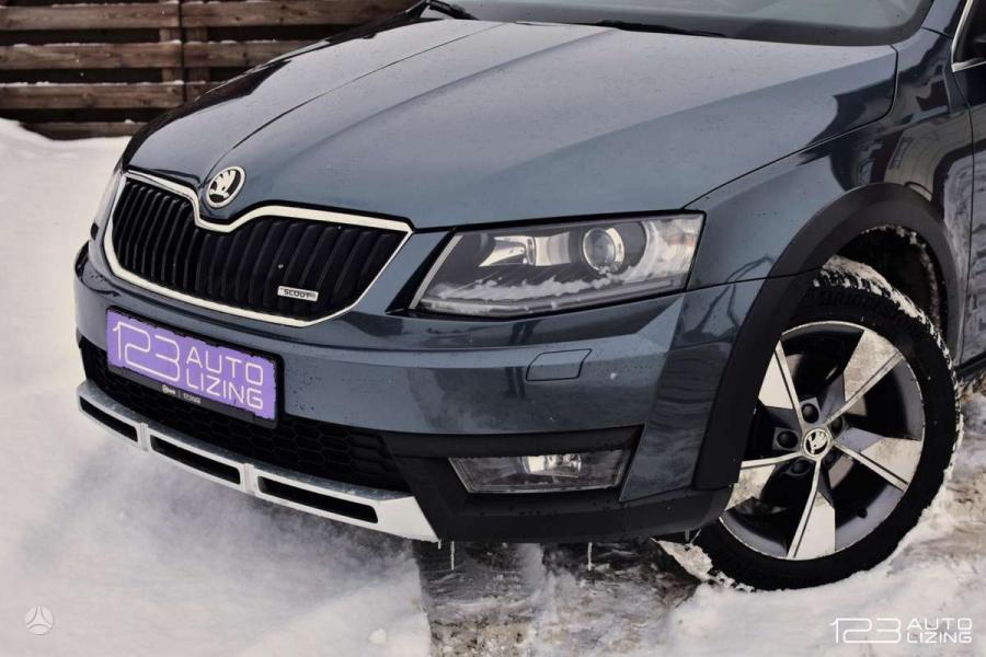 Grey Skoda Octavia Scout 2017 in Kretinga, with an engine capacity of 1.80 L and mileage of 207 thousand km for 9999 €, photo 3 on AUTOMOTO.COM.LV