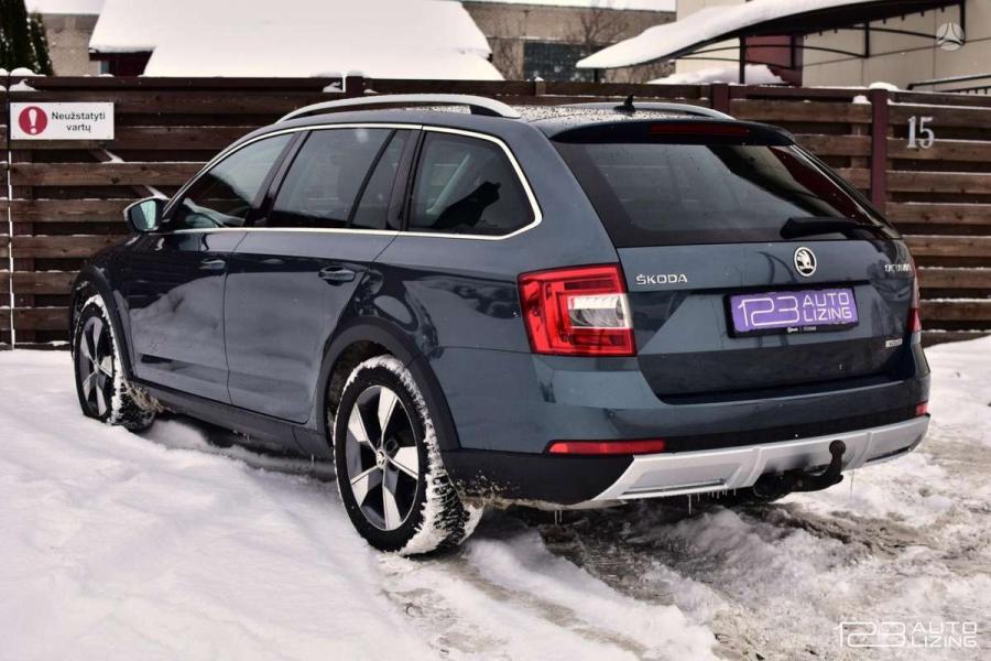 Grey Skoda Octavia Scout 2017 in Kretinga, with an engine capacity of 1.80 L and mileage of 207 thousand km for 9999 €, photo 6 on AUTOMOTO.COM.LV