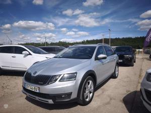Grey Skoda Octavia Scout 2017 in Vilnius, with an engine capacity of 2.00 L and mileage of 214 thousand km for 12500 €, photo  on AUTOMOTO.COM.LV