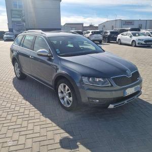 Grey Skoda Octavia Scout 2017 in Taurage, with an engine capacity of 2.00 L and mileage of 323 thousand km for 6950 €, photo 3 on AUTOMOTO.COM.LV