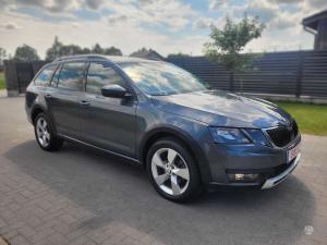 Grey Skoda Octavia Scout 2018 in Salcininkai, with an engine capacity of 2.00 L and mileage of 190 thousand km for 11850 €, photo 6 on AUTOMOTO.COM.LV