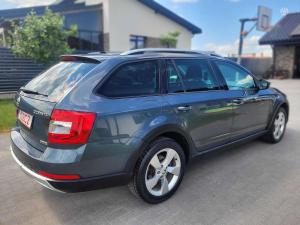 Grey Skoda Octavia Scout 2018 in Salcininkai, with an engine capacity of 2.00 L and mileage of 190 thousand km for 11850 €, photo 7 on AUTOMOTO.COM.LV