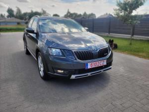 Grey Skoda Octavia Scout 2018 in Salcininkai, with an engine capacity of 2.00 L and mileage of 190 thousand km for 11850 €, photo 19 on AUTOMOTO.COM.LV