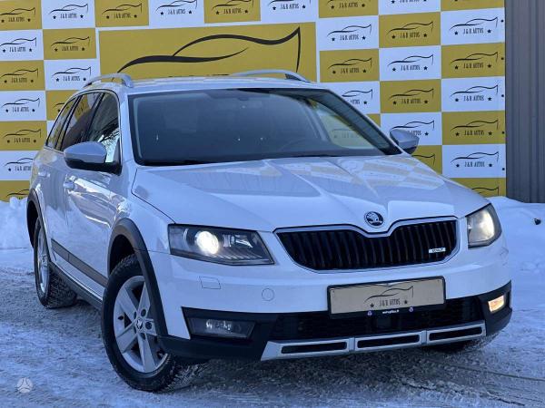 Balts Skoda Octavia Scout 2015 Šauļi, ar dzinēja tilpumu 2.00 L un nobraukumu 230 tūkst. km par 7500 €, foto 1 vietnē AUTOMOTO.COM.LV