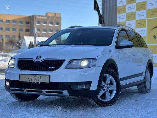 Balts Skoda Octavia Scout 2015 Šauļi, ar dzinēja tilpumu 2.00 L un nobraukumu 230 tūkst. km par 7500 €, foto 3 vietnē AUTOMOTO.COM.LV