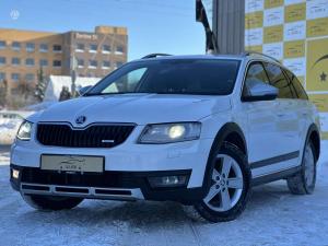 White Skoda Octavia Scout 2015 in Siauliai, with an engine capacity of 2.00 L and mileage of 230 thousand km for 7500 €, photo 3 on AUTOMOTO.COM.LV