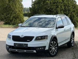 Белый Шкода Октавия Скаут 2016 в Вильнюс, объемом двигателя 2.00 л и пробегом 380 тыс. км за 9000 €, фото 19 на AUTOMOTO.COM.LV