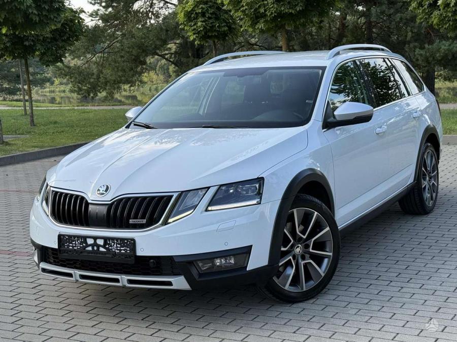 Balts Skoda Octavia Scout 2017 Prienai, ar dzinēja tilpumu 2.00 L un nobraukumu 220 tūkst. km par 12950 €, foto 1 vietnē AUTOMOTO.COM.LV