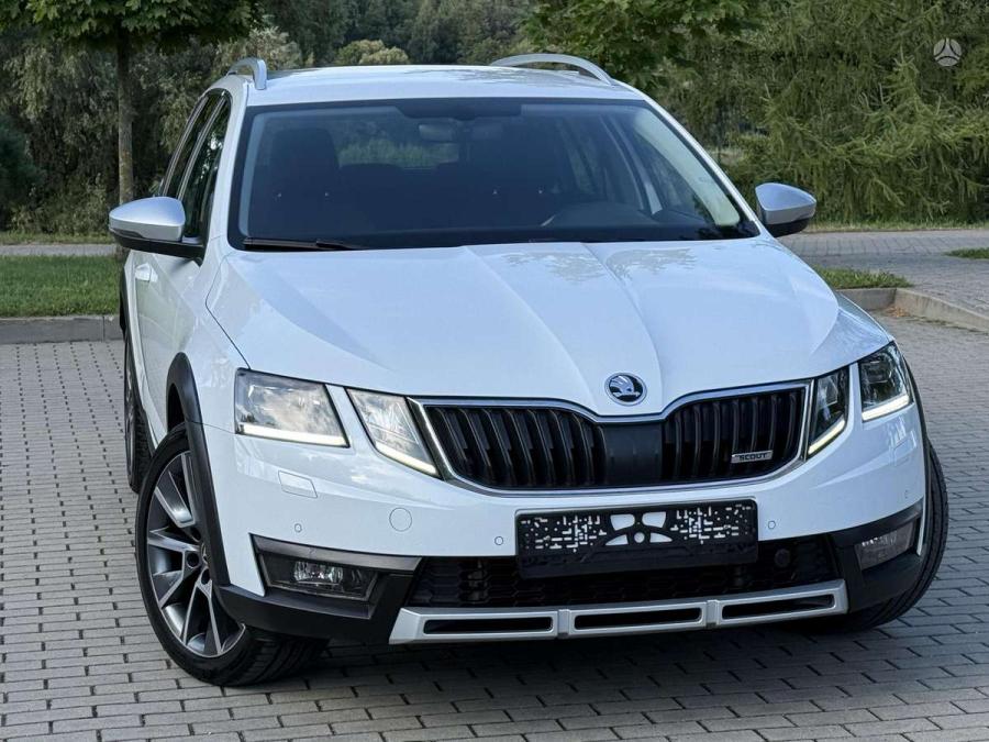 Balts Skoda Octavia Scout 2017 Prienai, ar dzinēja tilpumu 2.00 L un nobraukumu 220 tūkst. km par 12950 €, foto 6 vietnē AUTOMOTO.COM.LV