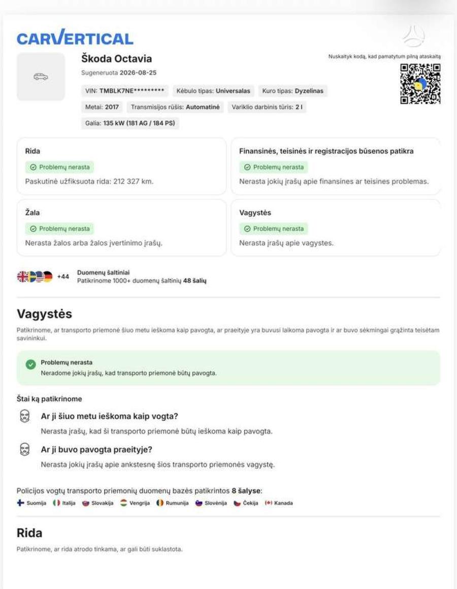 Balts Skoda Octavia Scout 2017 Prienai, ar dzinēja tilpumu 2.00 L un nobraukumu 220 tūkst. km par 12950 €, foto 55 vietnē AUTOMOTO.COM.LV