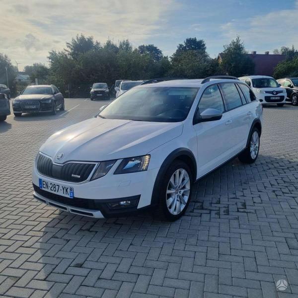 Balts Skoda Octavia Scout 2017 Tauragė, ar dzinēja tilpumu 2.00 L un nobraukumu 205 tūkst. km par 9250 €, foto 1 vietnē AUTOMOTO.COM.LV