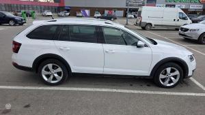 White Skoda Octavia Scout 2018 in Marijampole, with an engine capacity of 2.00 L and mileage of 205 thousand km for 13000 €, photo 5 on AUTOMOTO.COM.LV