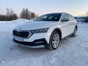 Balts Skoda Octavia Scout 2022 Viļņa, ar dzinēja tilpumu 0.20 L un nobraukumu 186 tūkst. km par 17666 €, foto  vietnē AUTOMOTO.COM.LV
