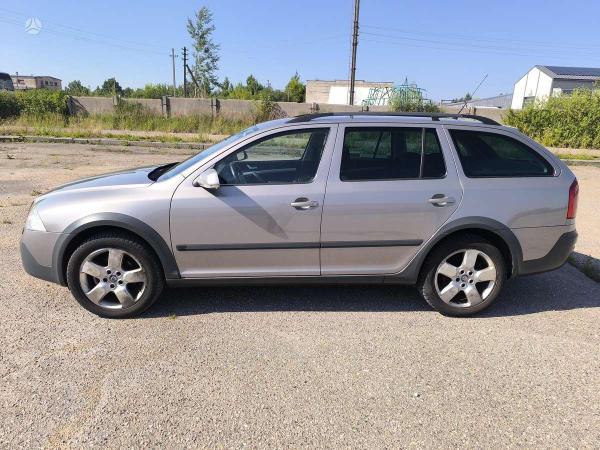 Dzeltens Skoda Octavia Scout 2008 Kelmė, ar dzinēja tilpumu 2.00 L un nobraukumu 232 tūkst. km par 2950 €, foto 2 vietnē AUTOMOTO.COM.LV