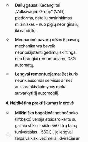 Skoda Octavia 2006 in Vilnius, with an engine capacity of 1.90 L and mileage of 367 thousand km for 1499 €, photo 6 on AUTOMOTO.COM.LV