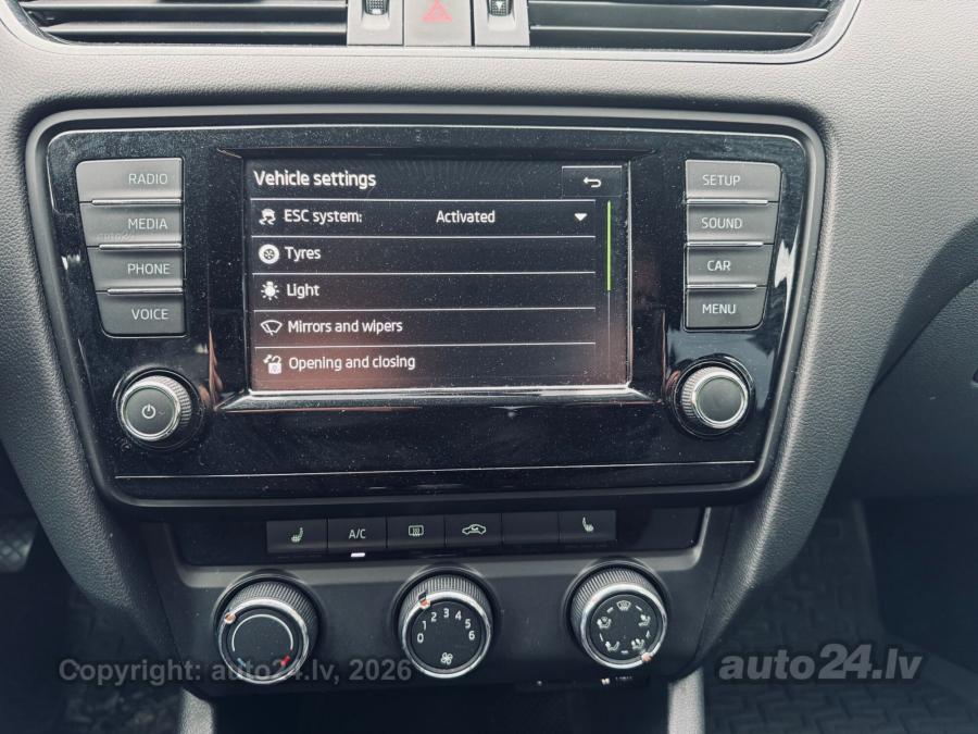 Skoda Octavia 2015 Tallina, ar dzinēja tilpumu 1.20 L un nobraukumu 232 tūkst. km par 4440 €, foto 16 vietnē AUTOMOTO.COM.LV