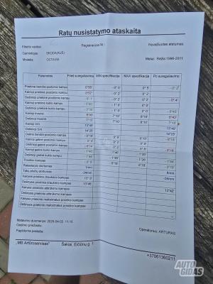 Skoda Octavia 2004 Kauņa, ar dzinēja tilpumu 1.90 L un nobraukumu 320 tūkst. km par 1460 €, foto 12 vietnē AUTOMOTO.COM.LV
