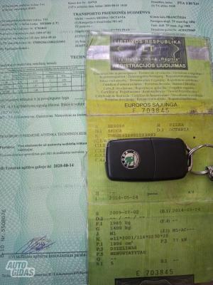 Шкода Октавия 2009 в Электренай, объемом двигателя 1.90 л и пробегом 339 тыс. км за 1300 €, фото 3 на AUTOMOTO.COM.LV