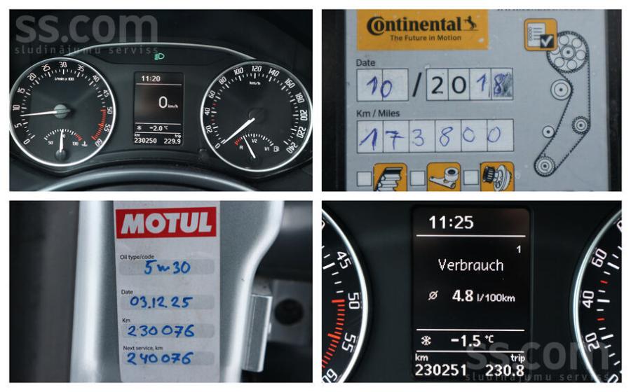 Шкода Октавия 2011 в Рига, объемом двигателя 1.60 л и пробегом 230 тыс. км за 4150 €, фото 35 на AUTOMOTO.COM.LV