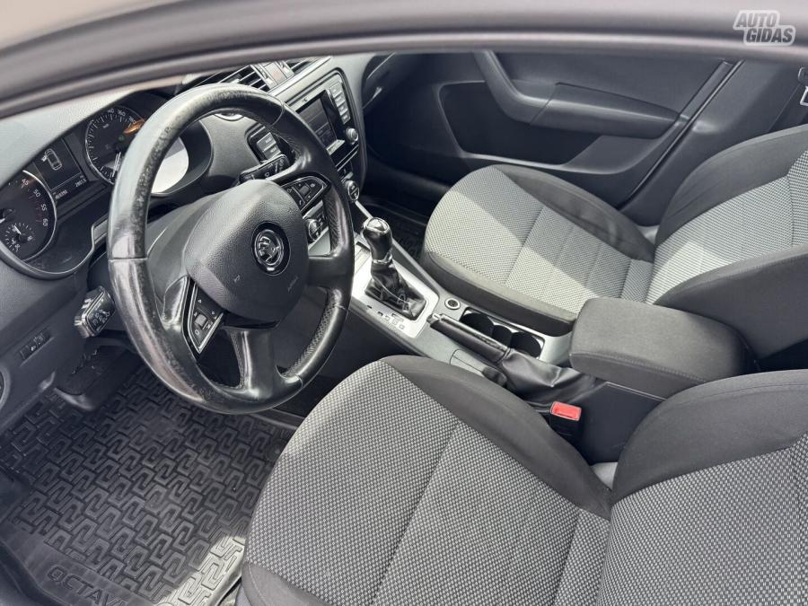 Skoda Octavia 2014 in Kaunas, with an engine capacity of 1.60 L and mileage of 0 thousand km for 3350 €, photo 20 on AUTOMOTO.COM.LV